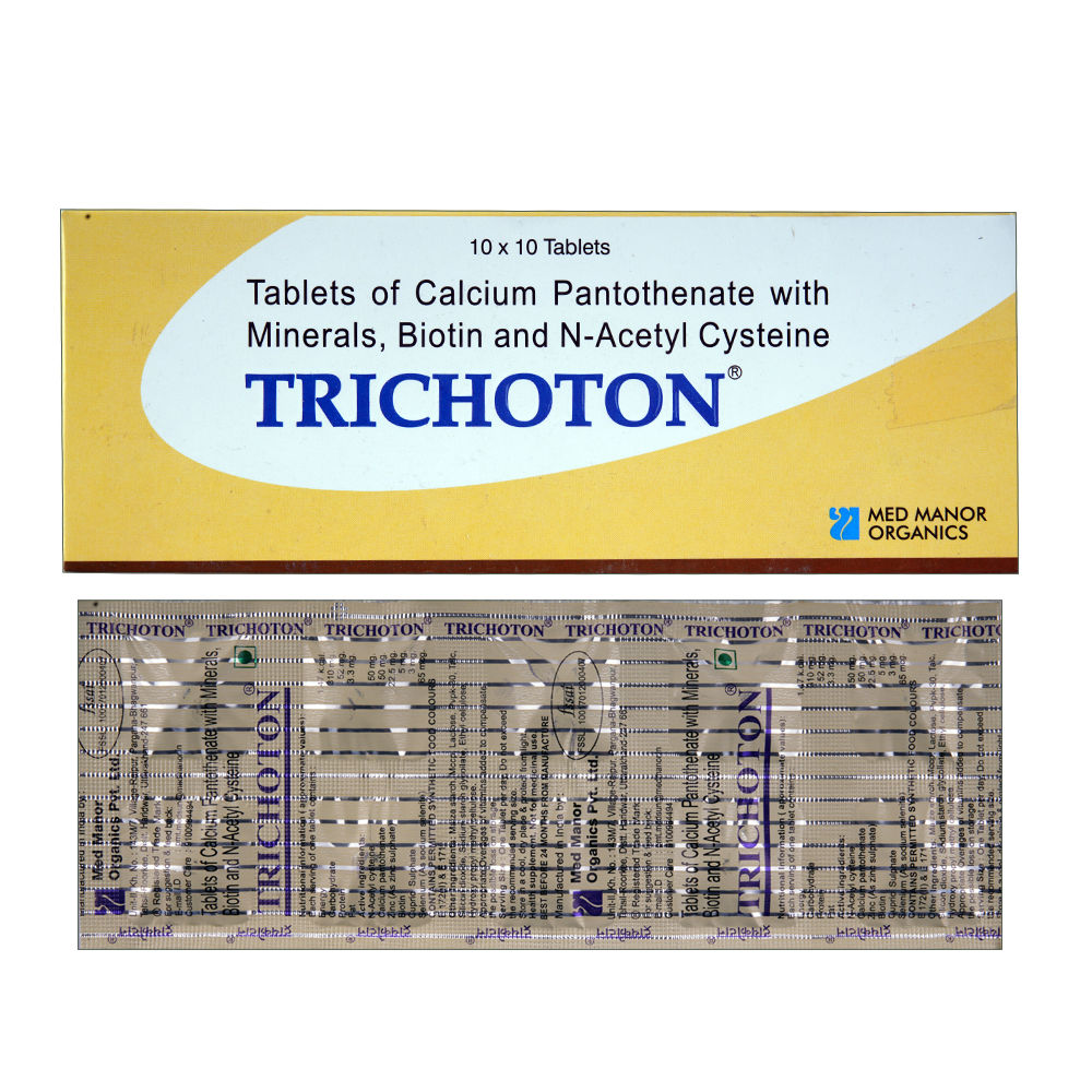 Buy Trichoton 10 Tablets Online at Best Prices | Wellness Forever
