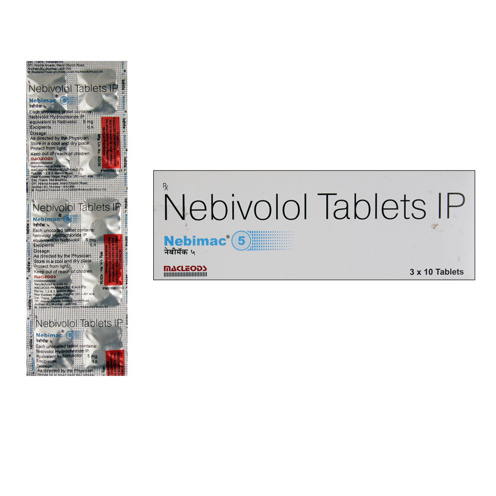 Buy Nebimac 5mg 10 Tablets Online at Best Prices | Wellness Forever