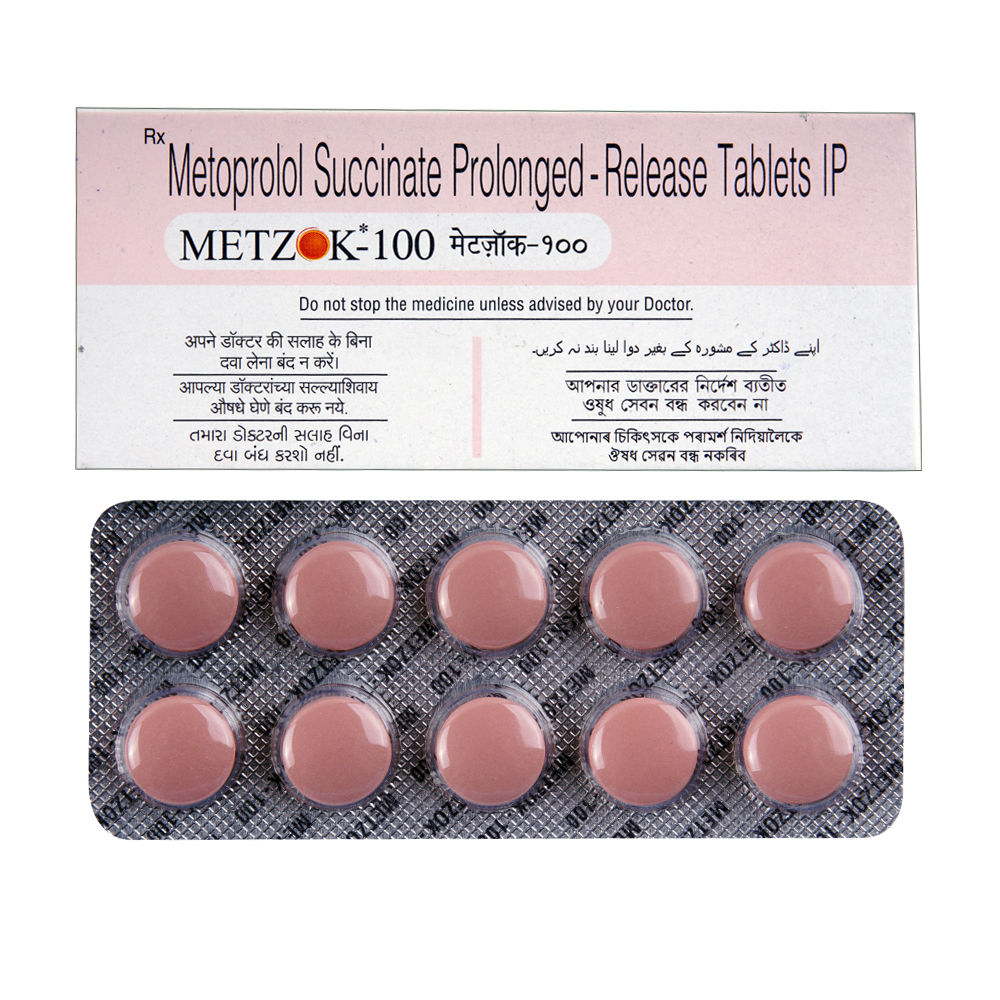 Buy Metzok 100mg 10 Tablets Online at Best Prices | Wellness Forever
