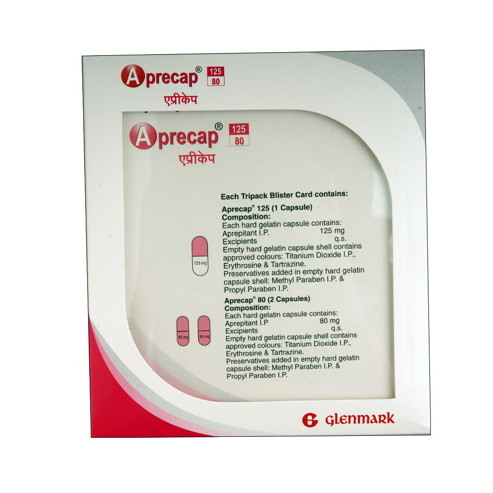 Buy Aprecap 125/80mg Capsule 1 Kit Online at Best Prices | Wellness Forever