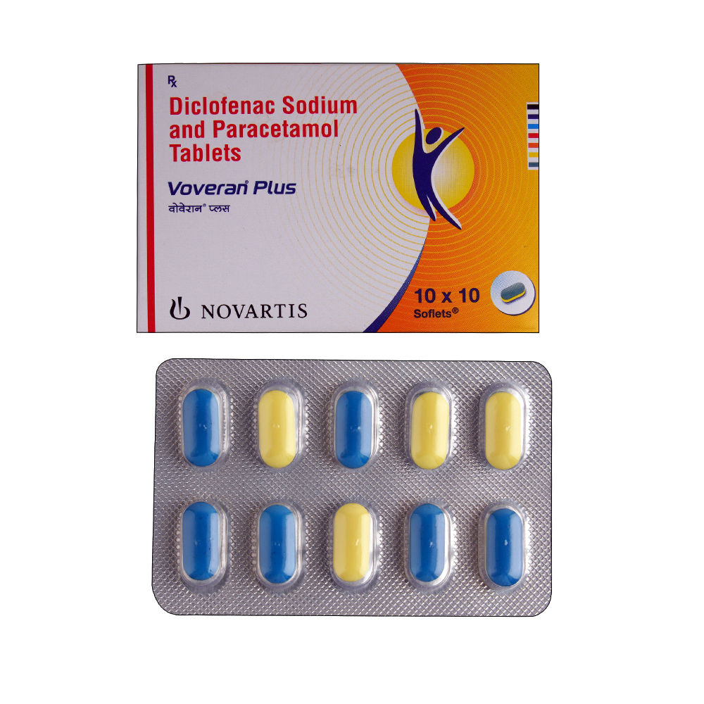 Buy Voveran-Plus 10 Tablets Online at Best Prices | Wellness Forever