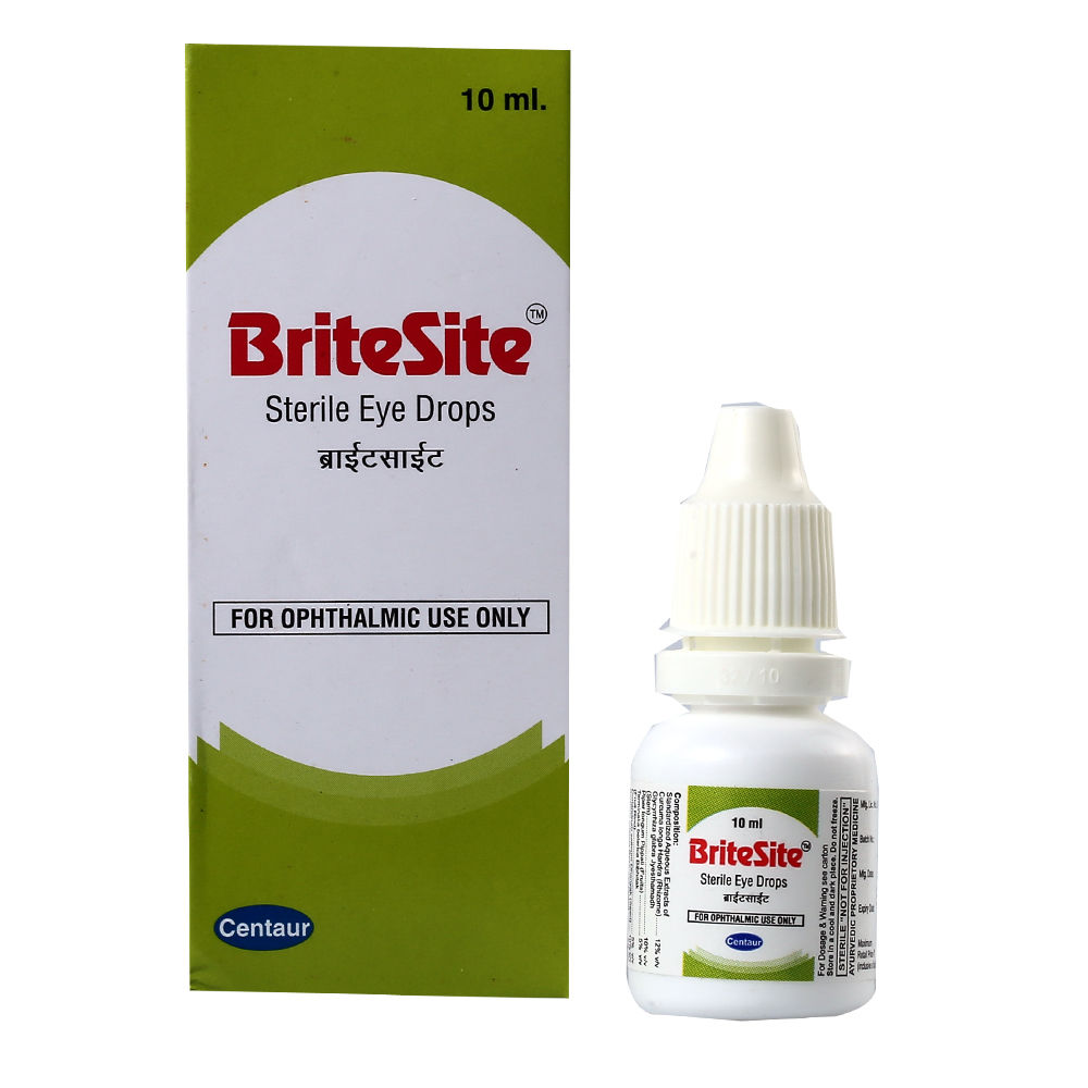 Buy Britesite Eye Drops 10 ml Online at Best Prices | Wellness Forever