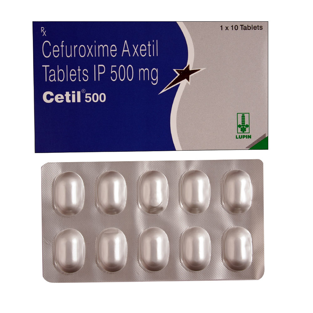 Buy Cetil 500mg 10 Tablets Online at Best Prices | Wellness Forever