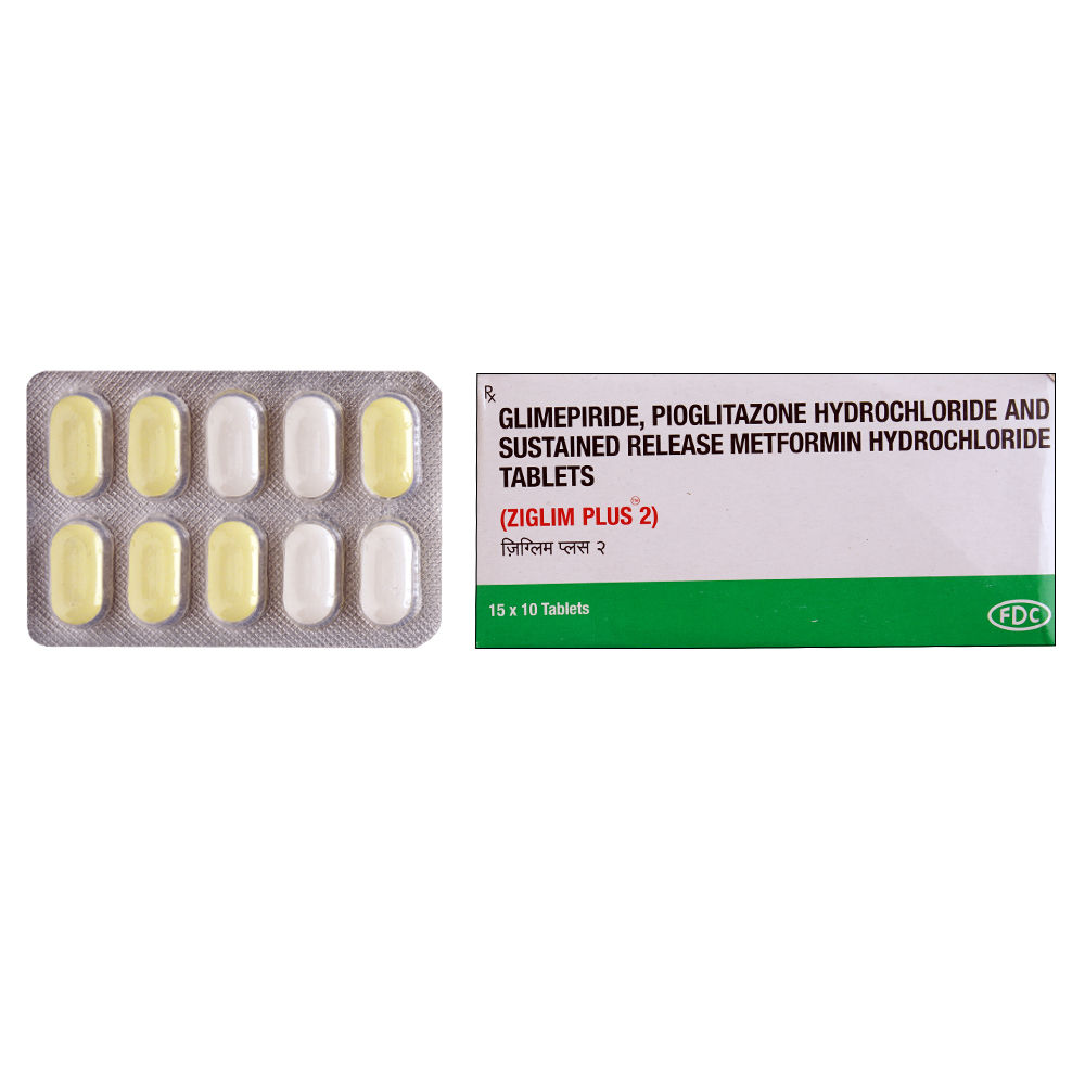 Buy Ziglim-Plus 2mg 10 Tablets Online at Best Prices | Wellness Forever