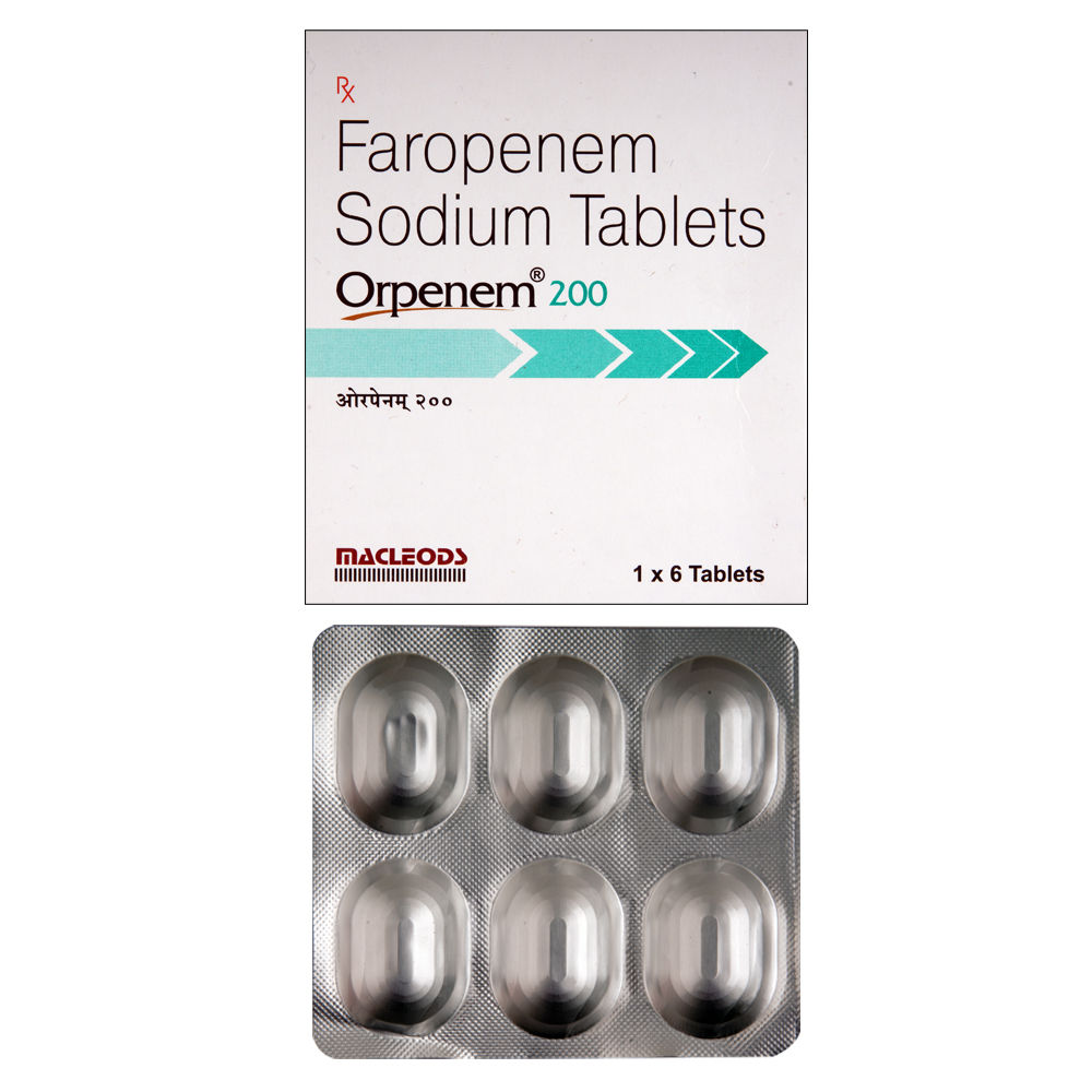 Buy Orpenem 200mg 6 Tablets Online at Best Prices | Wellness Forever