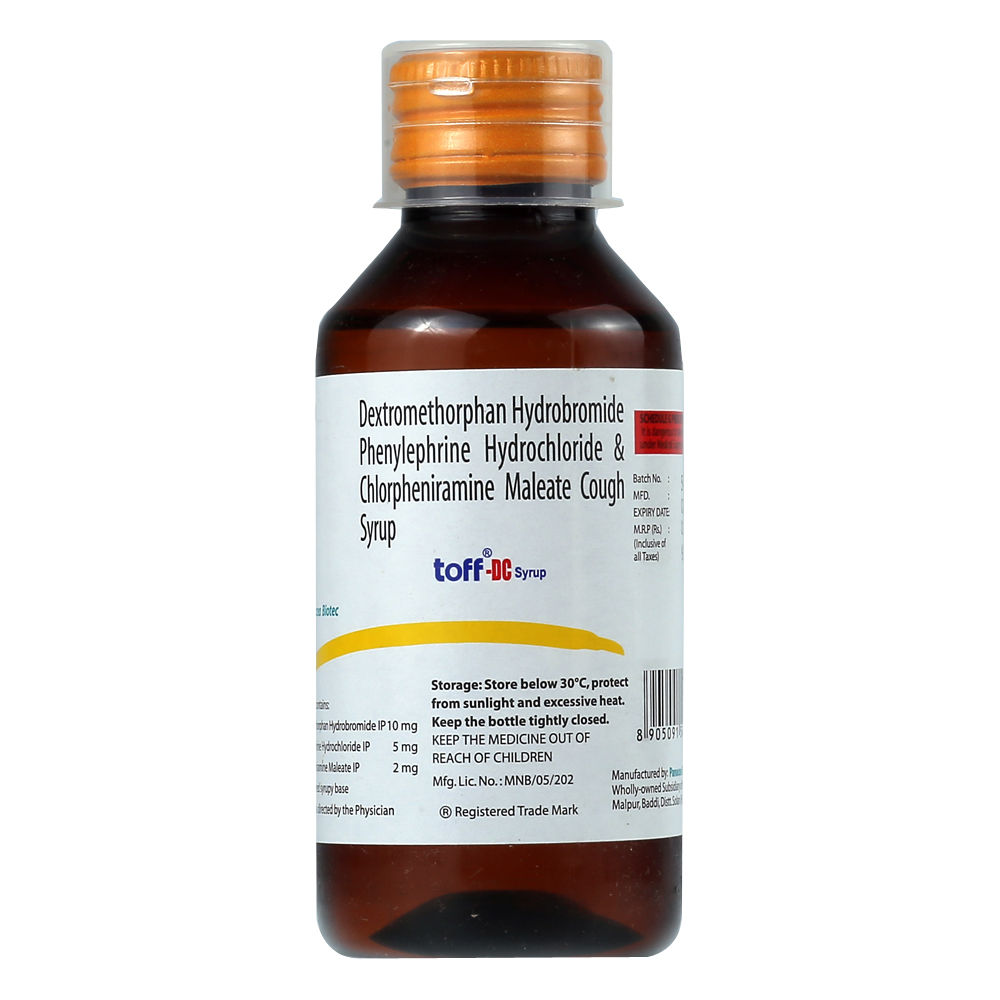 Buy Toff-DC Syrup 100 ml Online at Best Prices | Wellness Forever