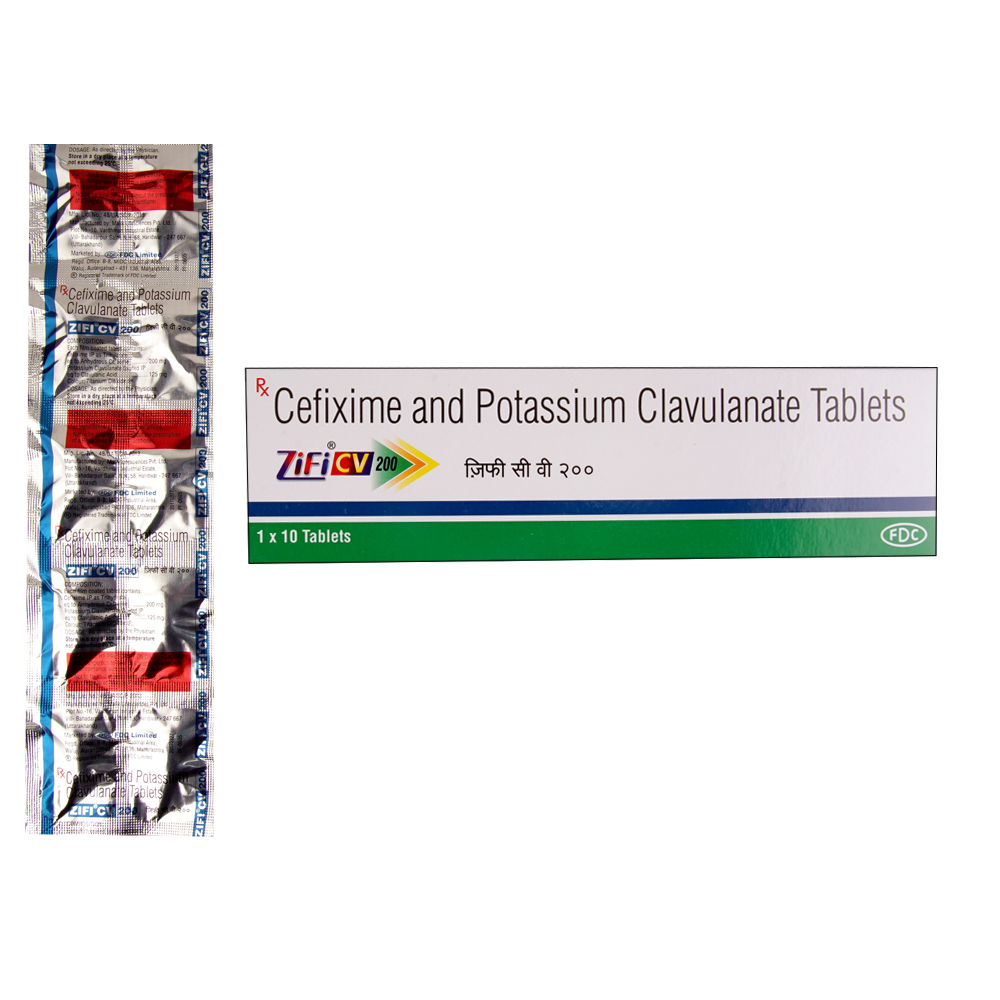 Buy Zifi-CV 200mg 10 Tablets Online at Best Prices | Wellness Forever