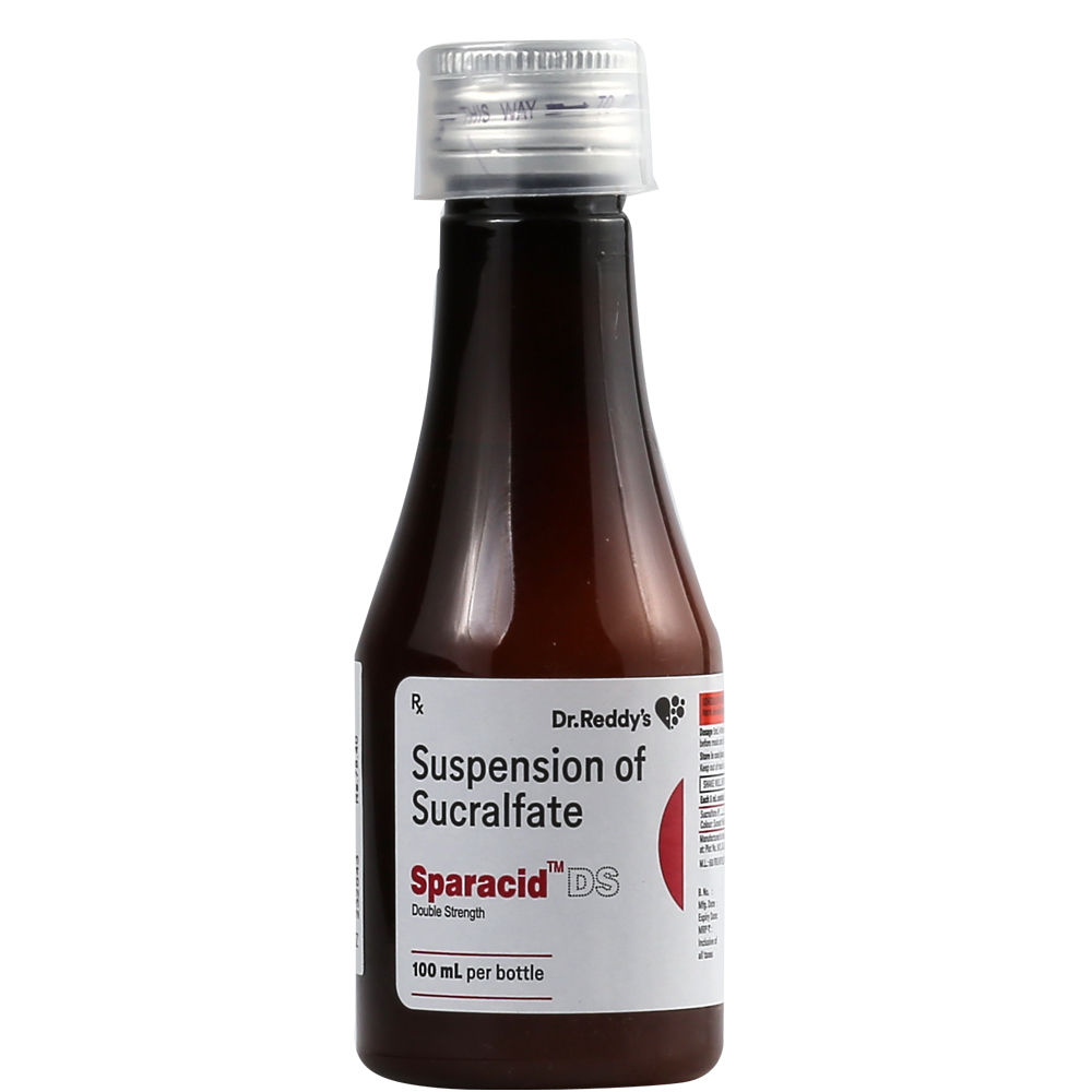 Buy Sparacid-DS Syrup 100 ml Online at Best Prices | Wellness Forever