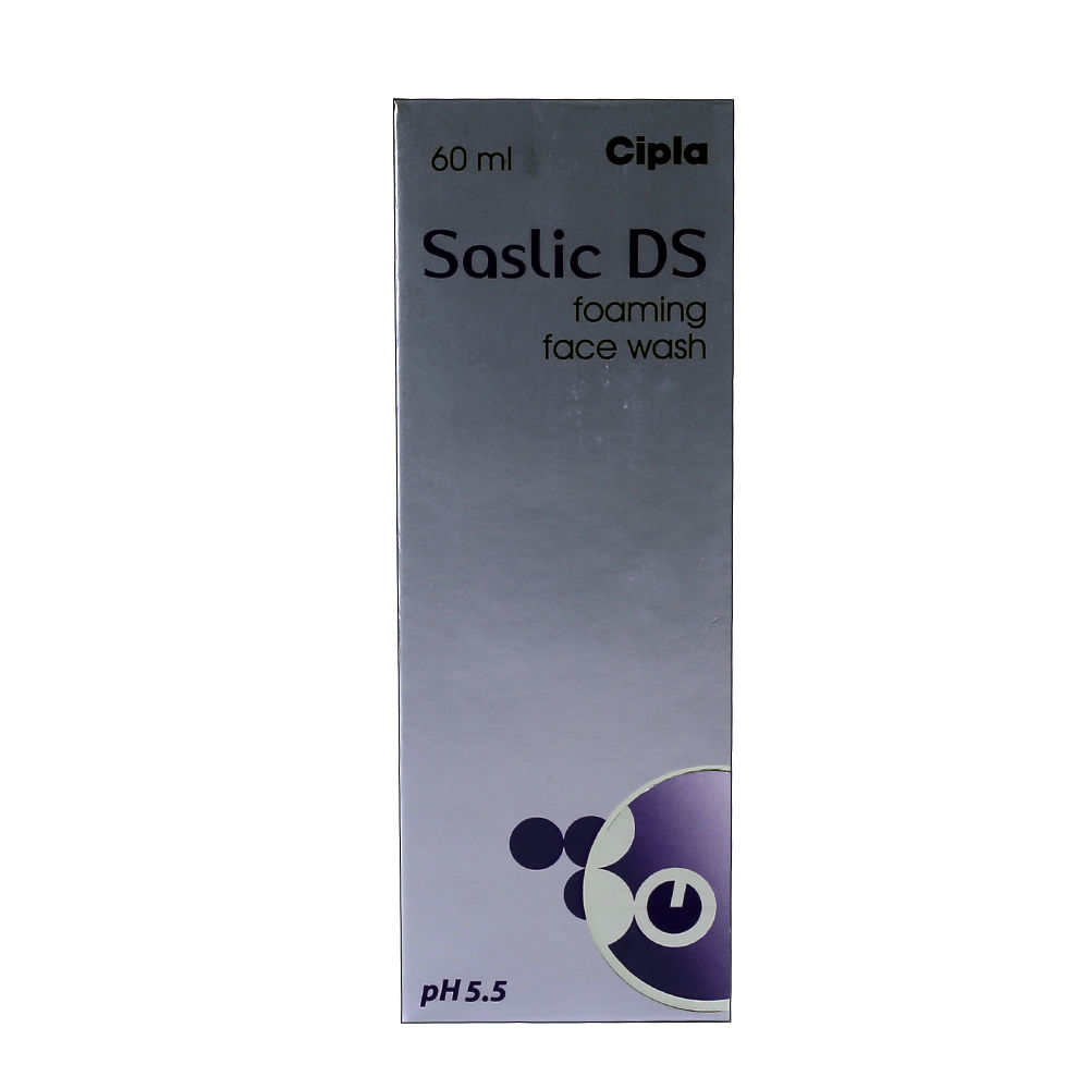 Buy Saslic-DS Face Wash 60 ml Online at Best Prices | Wellness Forever