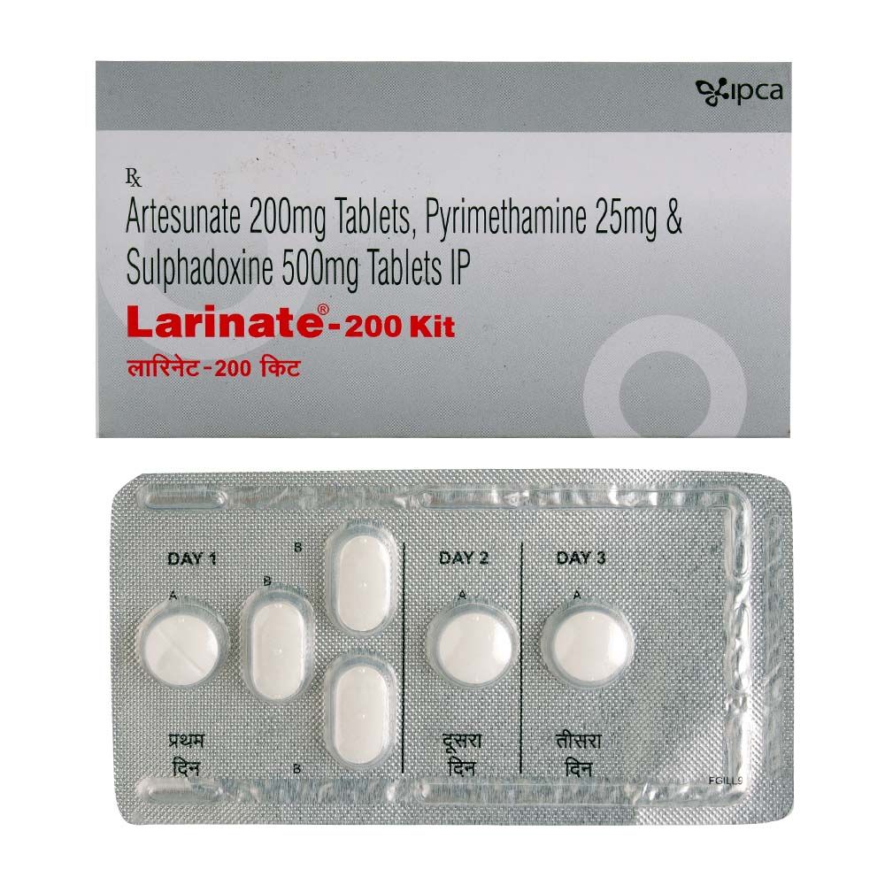 Buy Larinate 200mg Kit Tablets Online at Best Prices | Wellness Forever