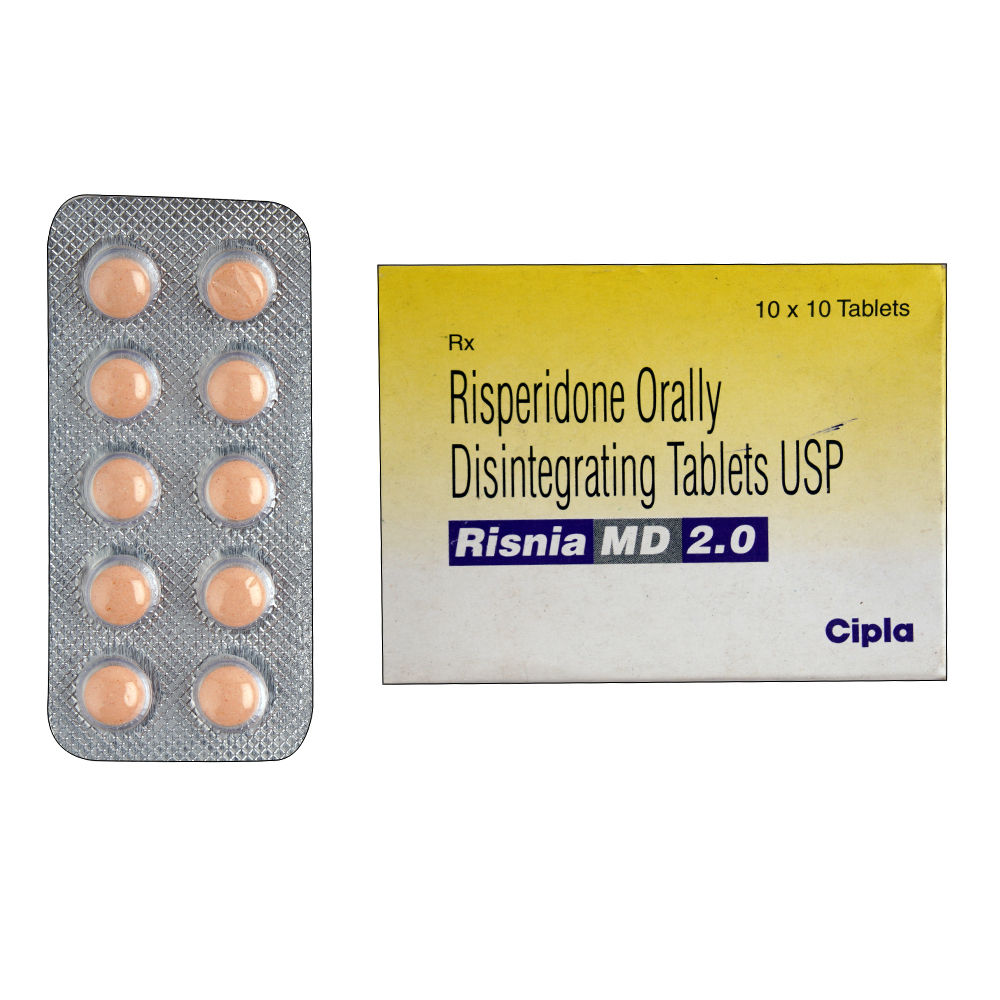 Buy Risnia-MD 2mg 10 Tablets Online at Best Prices | Wellness Forever