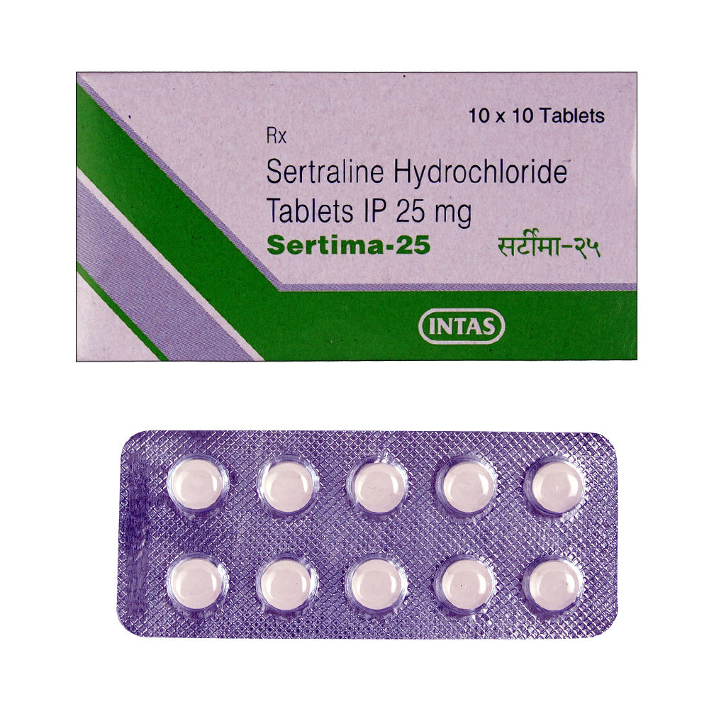Buy Sertima 25mg 10 Tablets Online at Best Prices | Wellness Forever