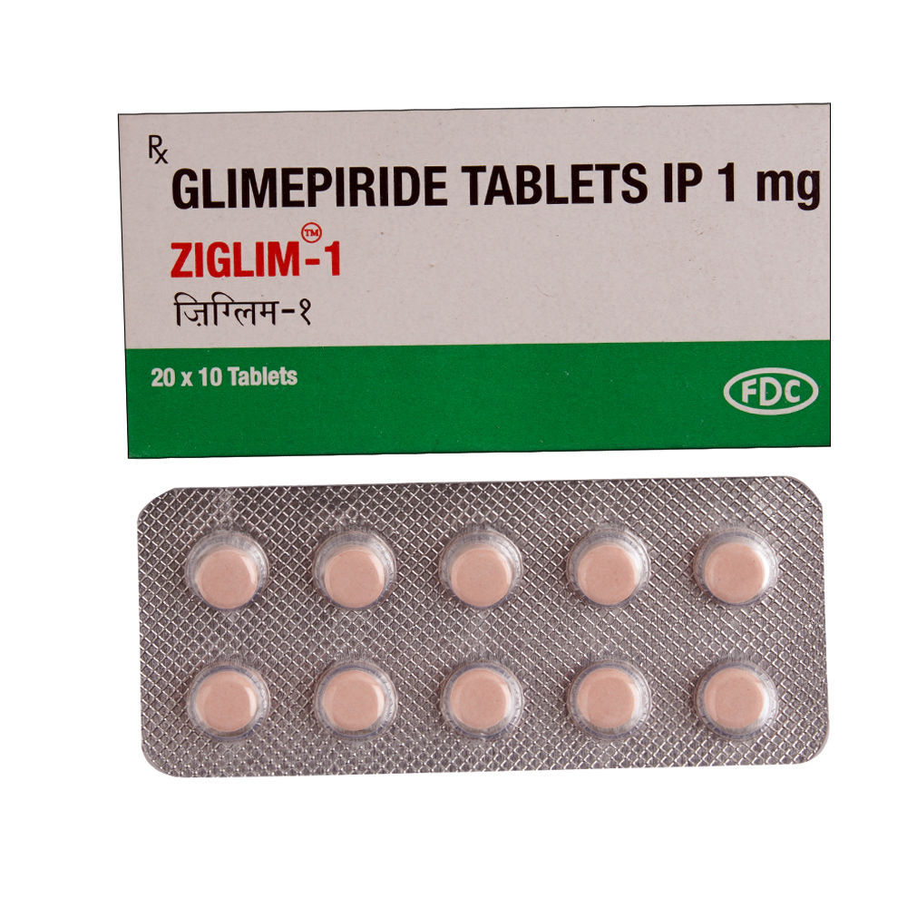 Buy Ziglim 1mg 10 Tablets Online at Best Prices | Wellness Forever