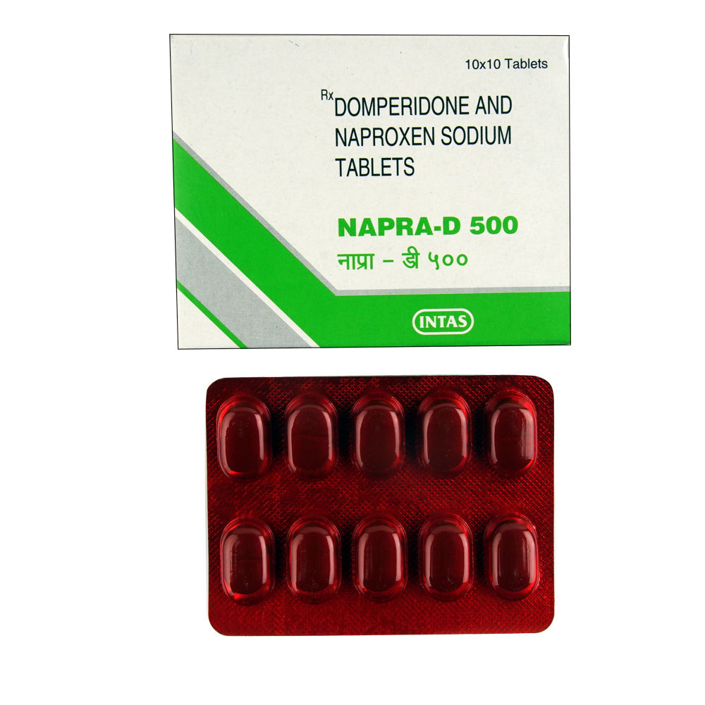 Buy Napra-D 500mg 10 Tablets Online at Best Prices | Wellness Forever