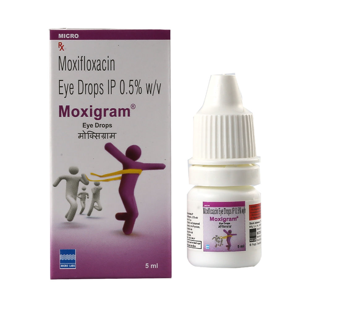 Buy Moxigram Eye Drops 5 ml Online at Best Prices | Wellness Forever