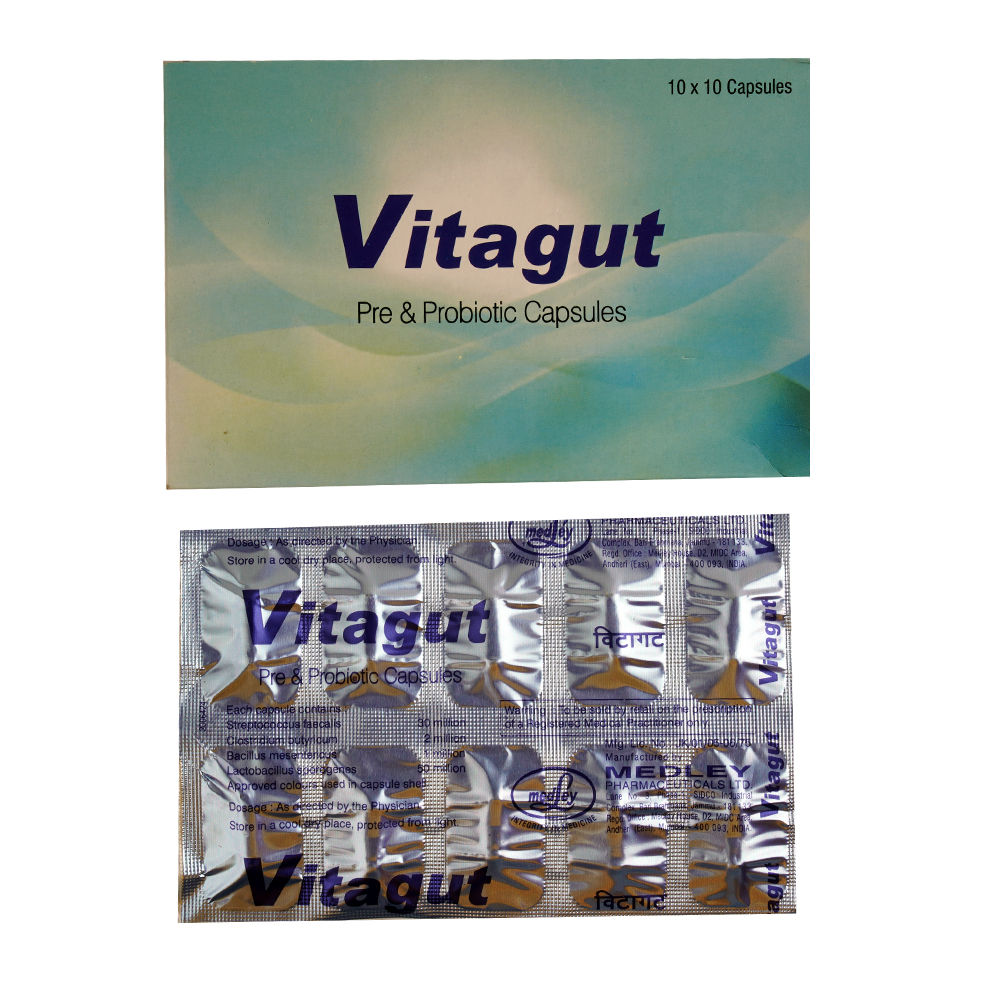 Buy Vitagut 10 Capsules Online at Best Prices | Wellness Forever
