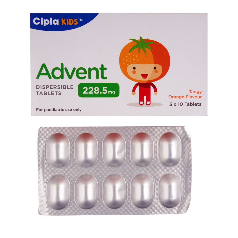 Buy Advent 228.5DT 10 Tablets Online at Best Prices | Wellness Forever