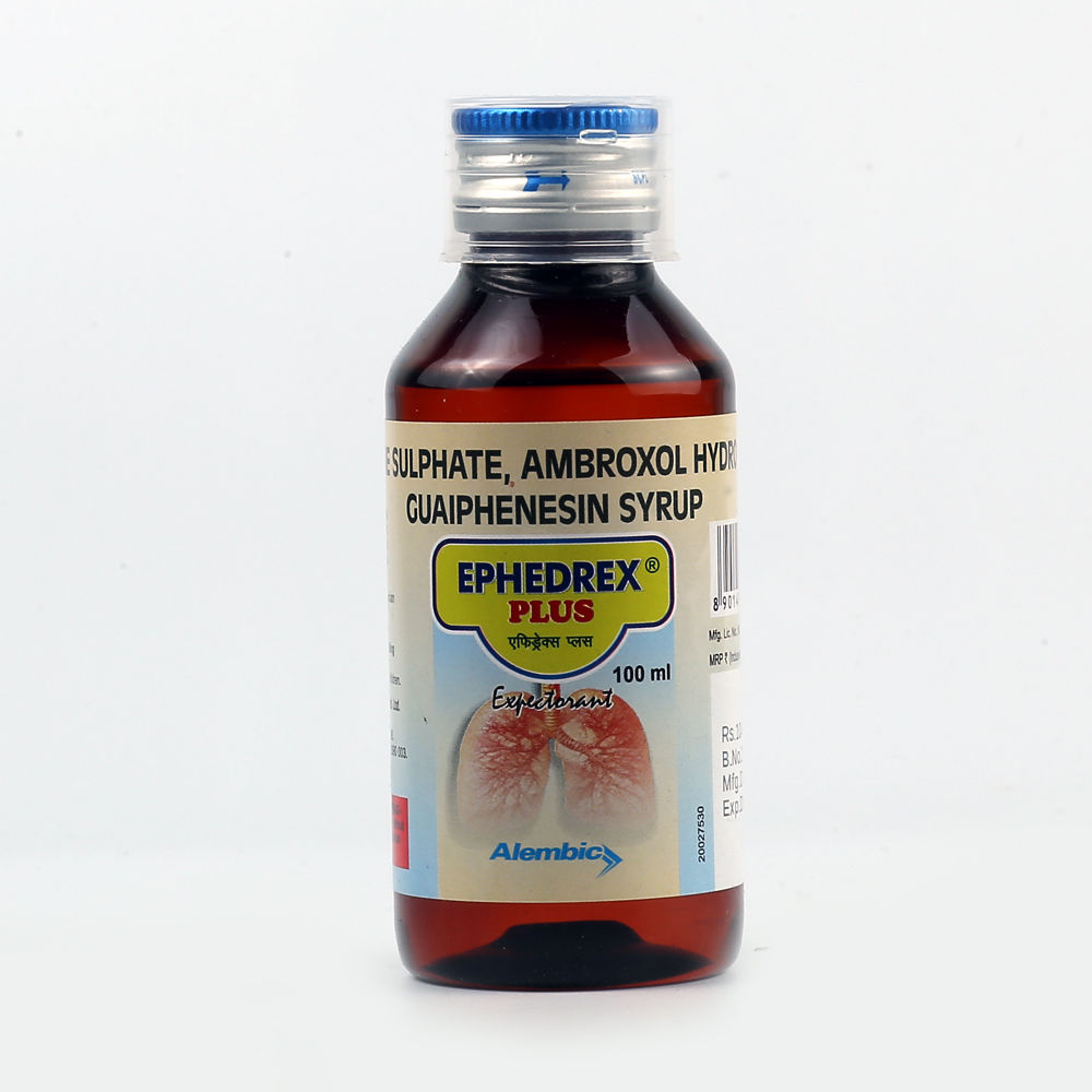 Buy Ephedrex-Plus Syrup 100 ml Online at Best Prices | Wellness Forever