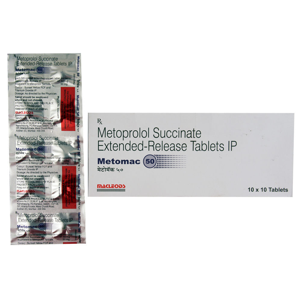 Buy Metomac 50mg 10 Tablets Online at Best Prices | Wellness Forever