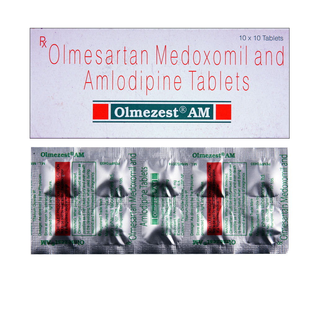Buy Olmezest-AM 10 Tablets Online at Best Prices | Wellness Forever