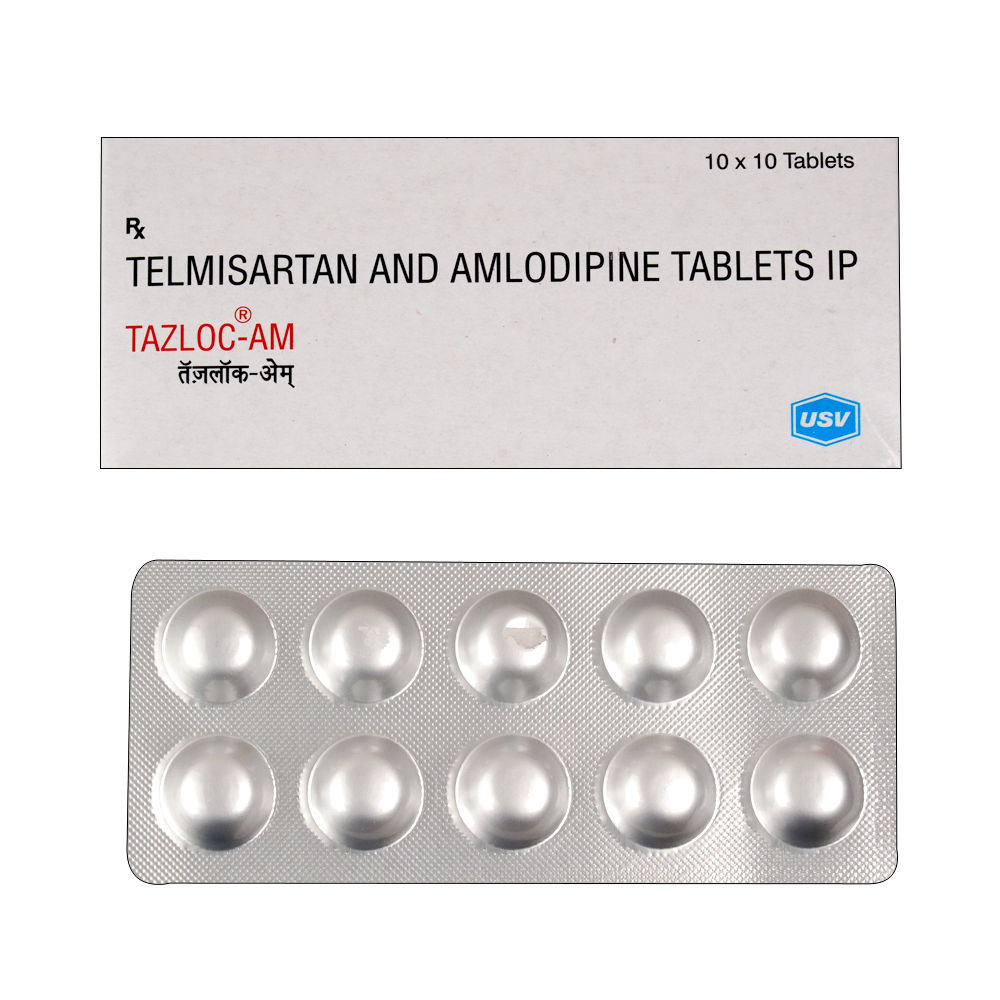 Buy Tazloc-AM 10 Tablets Online at Best Prices | Wellness Forever