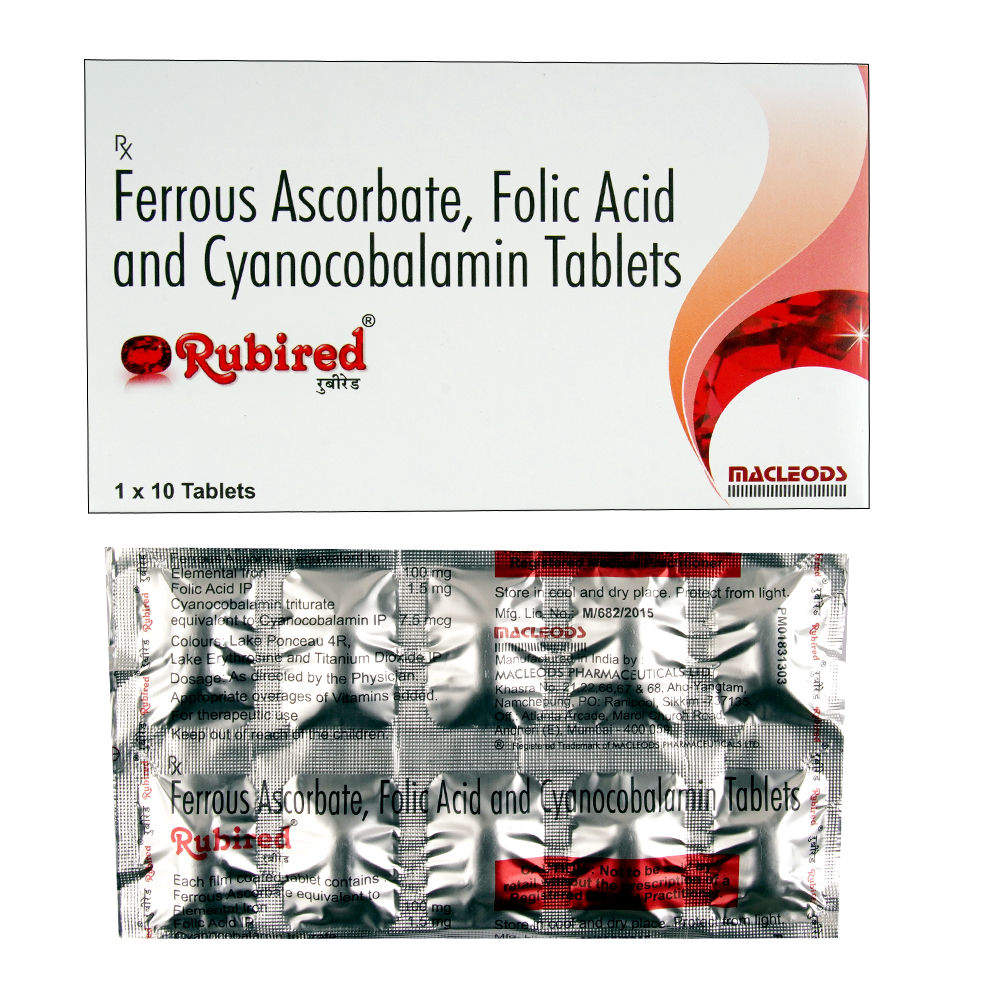 Buy Rubired 10 Tablets Online at Best Prices | Wellness Forever