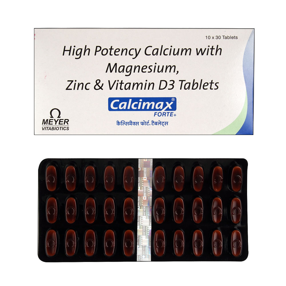 Buy Calcimax-Forte + 30 Tablets Online at Best Prices | Wellness Forever