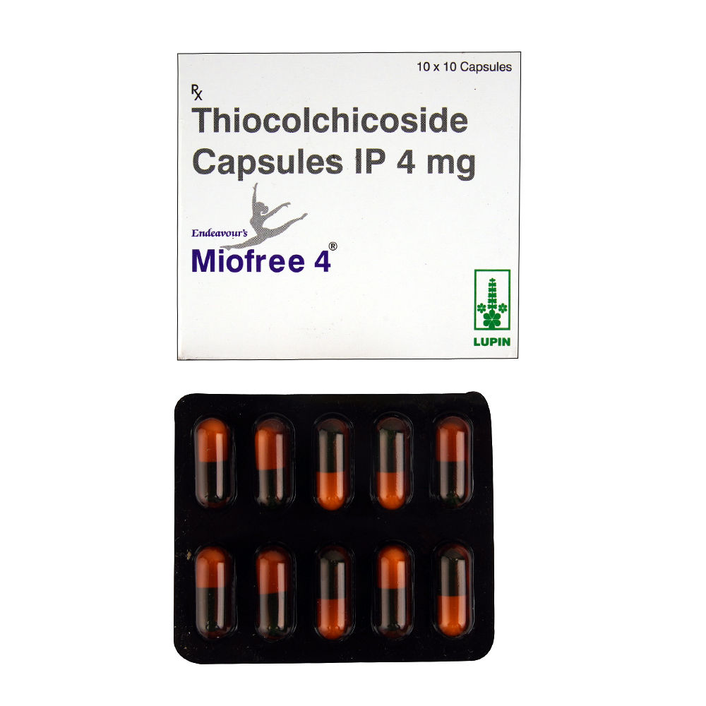 Buy Miofree 4mg 10 Capsules Online at Best Prices | Wellness Forever
