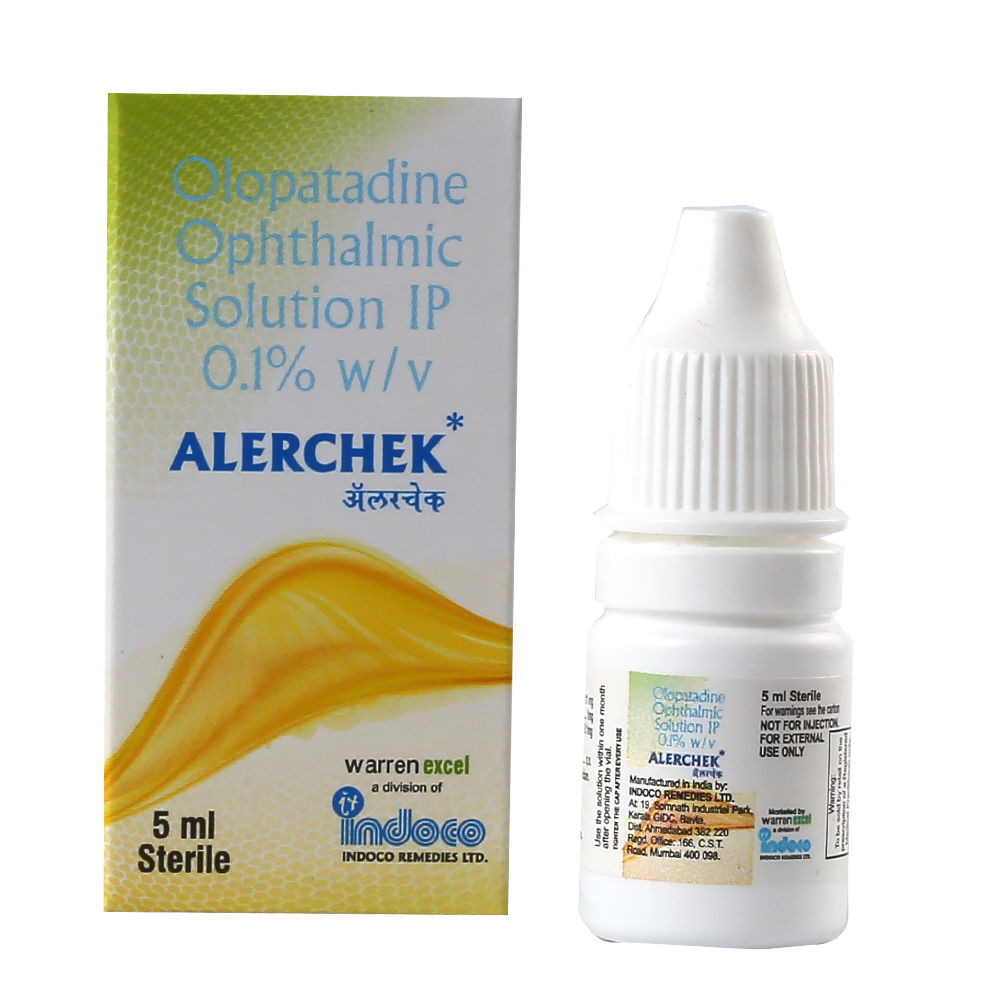 Buy Alerchek Eye Drops 5 ml Online at Best Prices | Wellness Forever