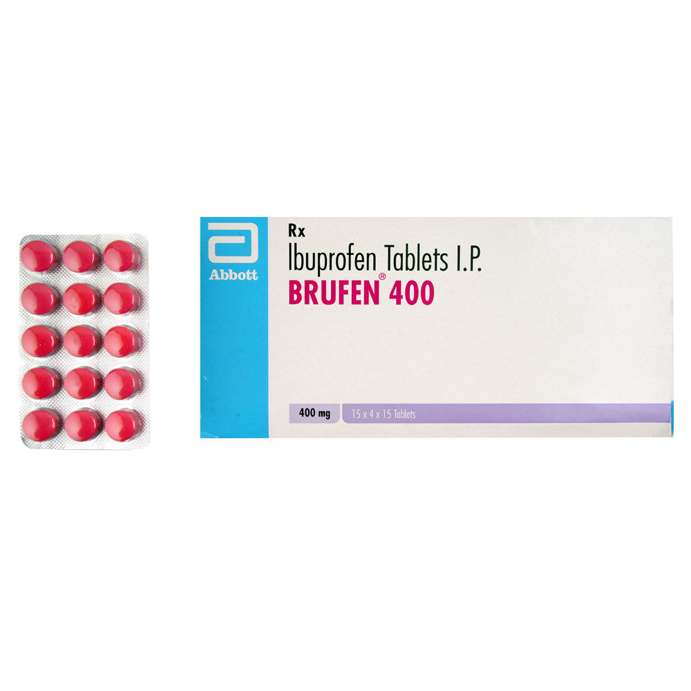 Buy Brufen 400mg 15 Tablets Online at Best Prices | Wellness Forever