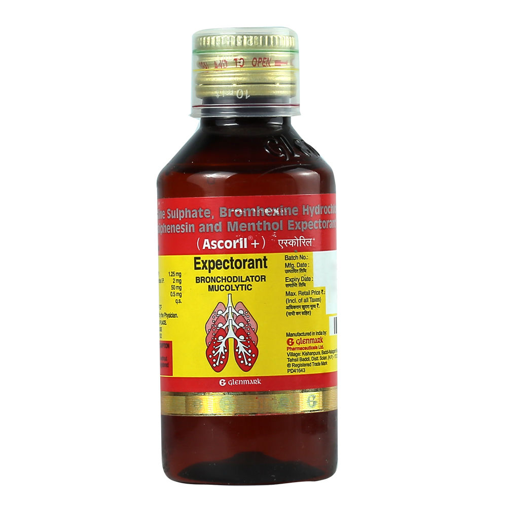 Buy Ascoril Expectorant 200 ml Online at Best Prices | Wellness Forever