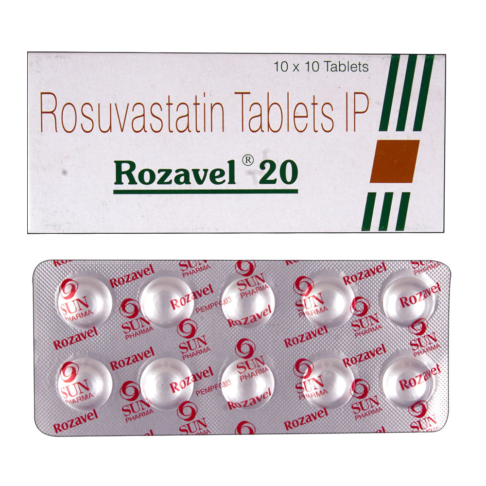 Buy Rozavel 20mg 10 Tablets Online at Best Prices | Wellness Forever