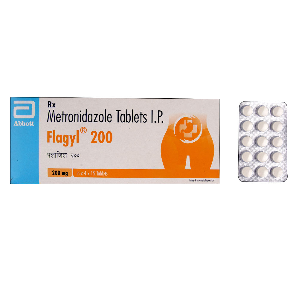Buy Flagyl 200mg 15 Tablets Online at Best Prices | Wellness Forever