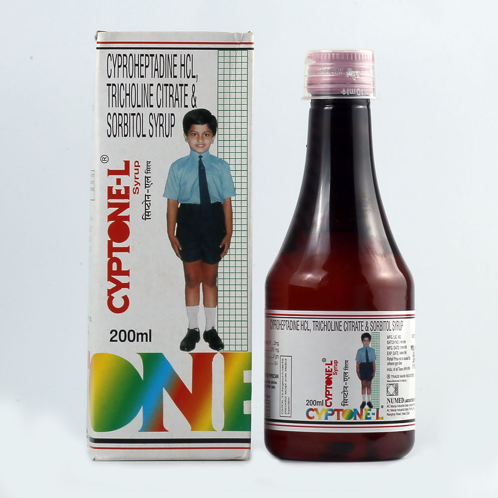 Buy Cyptone-L Syrup 200 ml Online at Best Prices | Wellness Forever