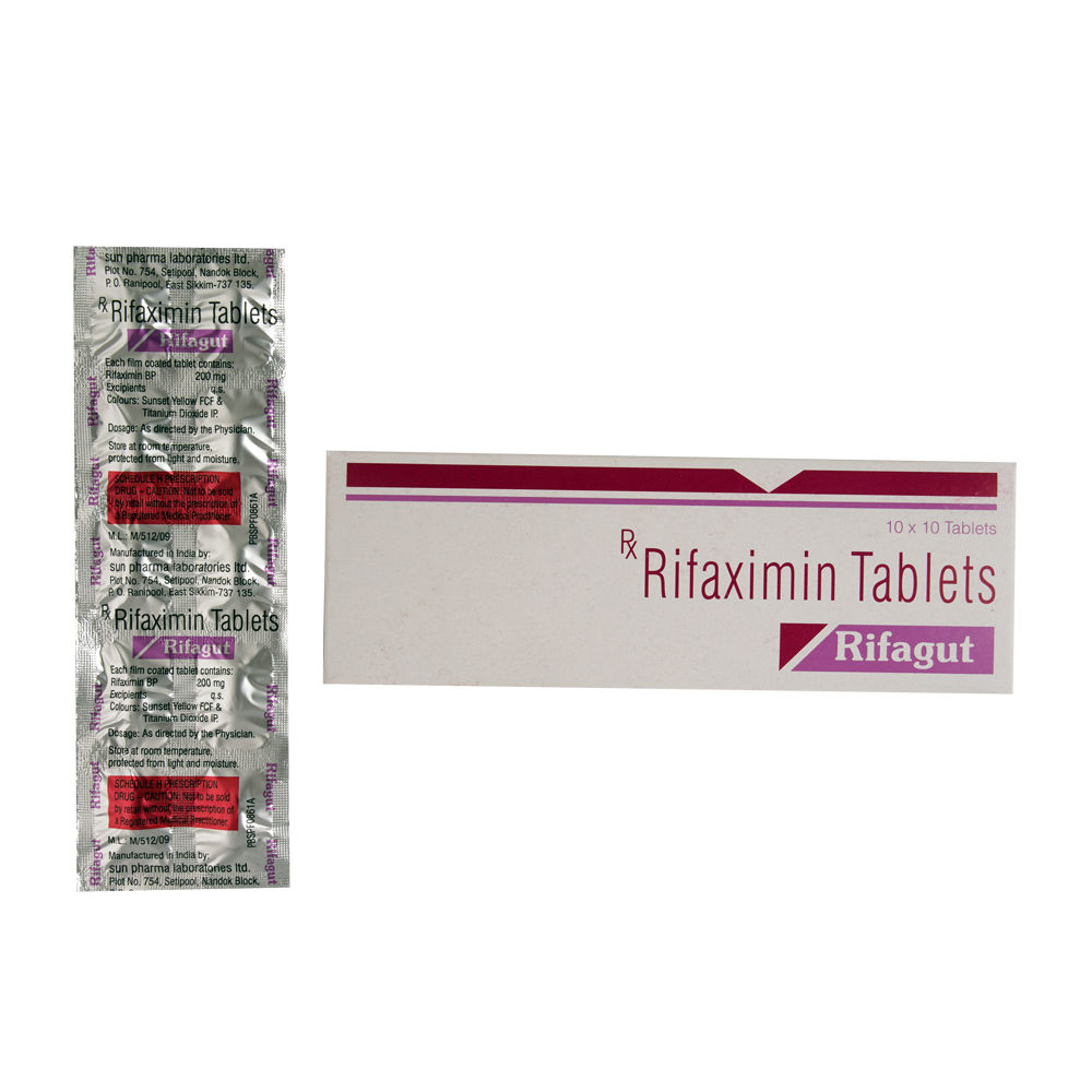 Buy Rifagut 10 Tablets Online at Best Prices | Wellness Forever