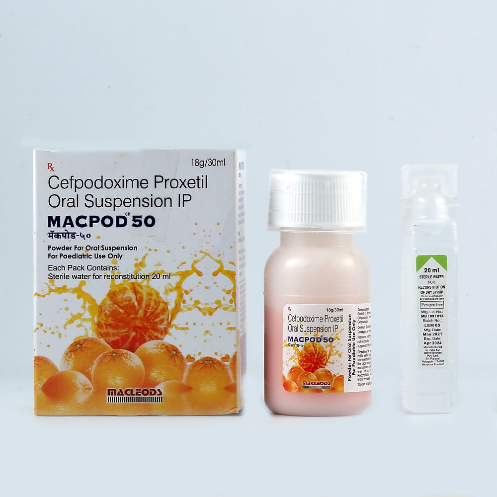 Buy Macpod 50mg Syrup 30 ml Online at Best Prices | Wellness Forever