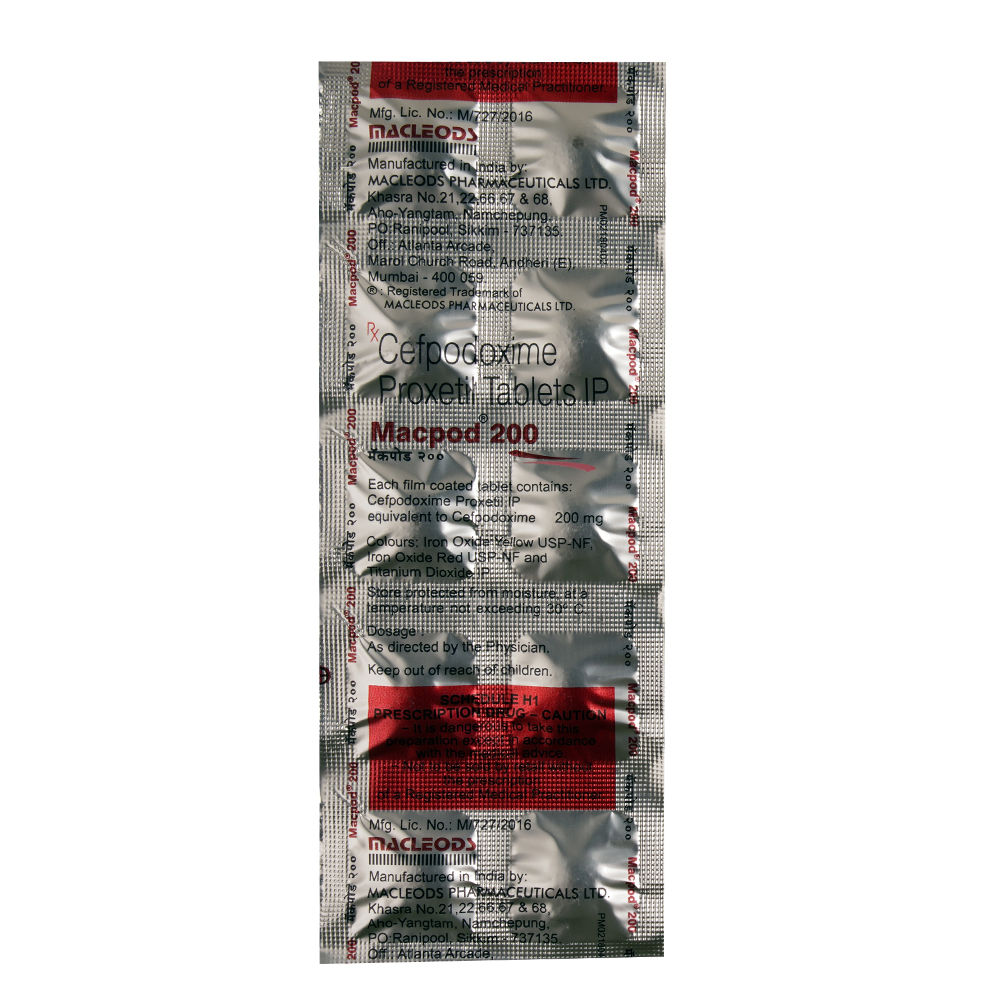 Buy Macpod 200mg 10 Tablets Online at Best Prices | Wellness Forever