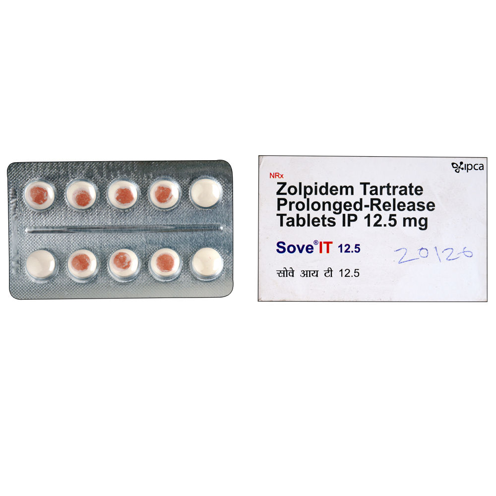 Buy SOVE-IT 12.5MG 10TAB ## Online at Best Prices | Wellness Forever