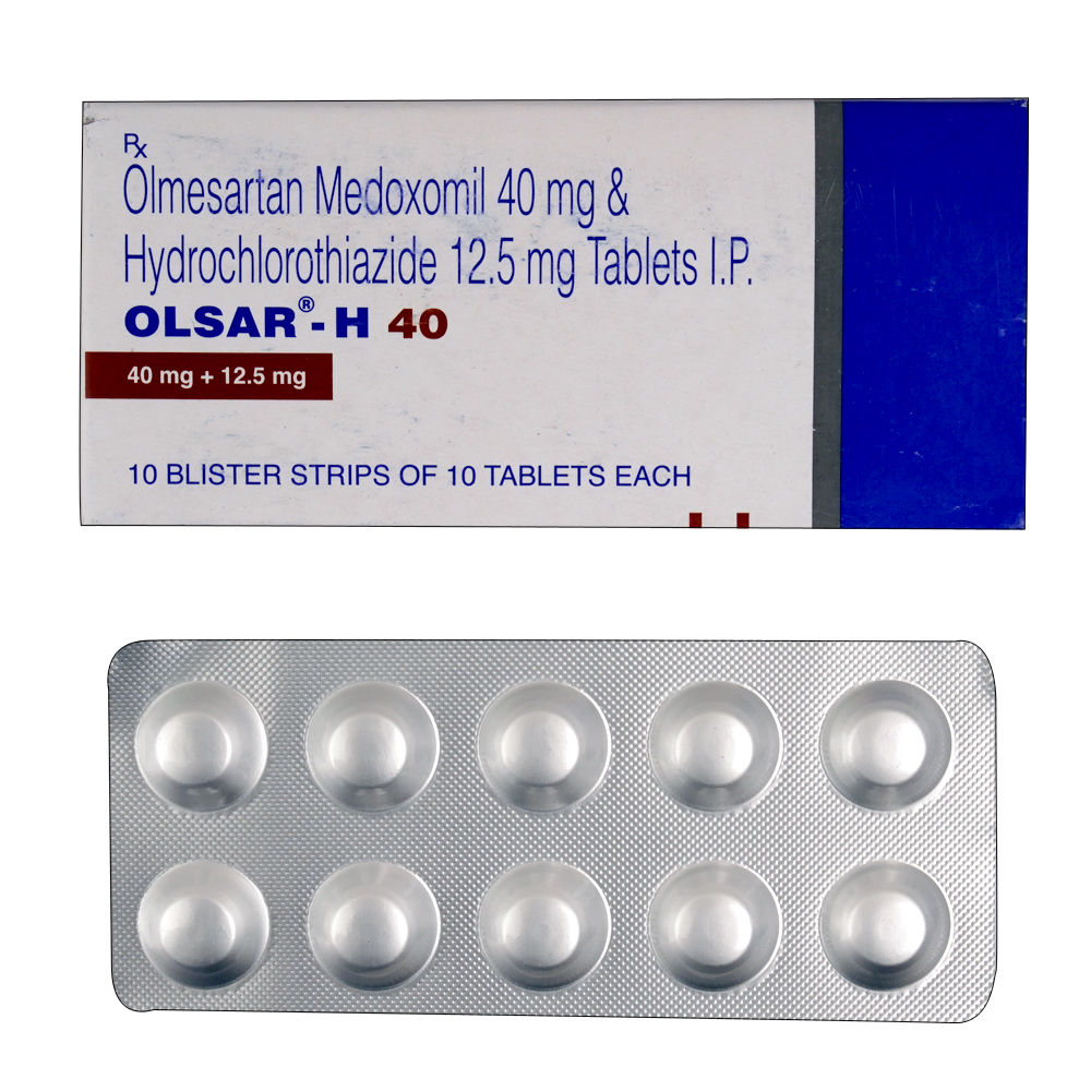 Buy Olsar-H 40mg 10 Tablets Online at Best Prices | Wellness Forever