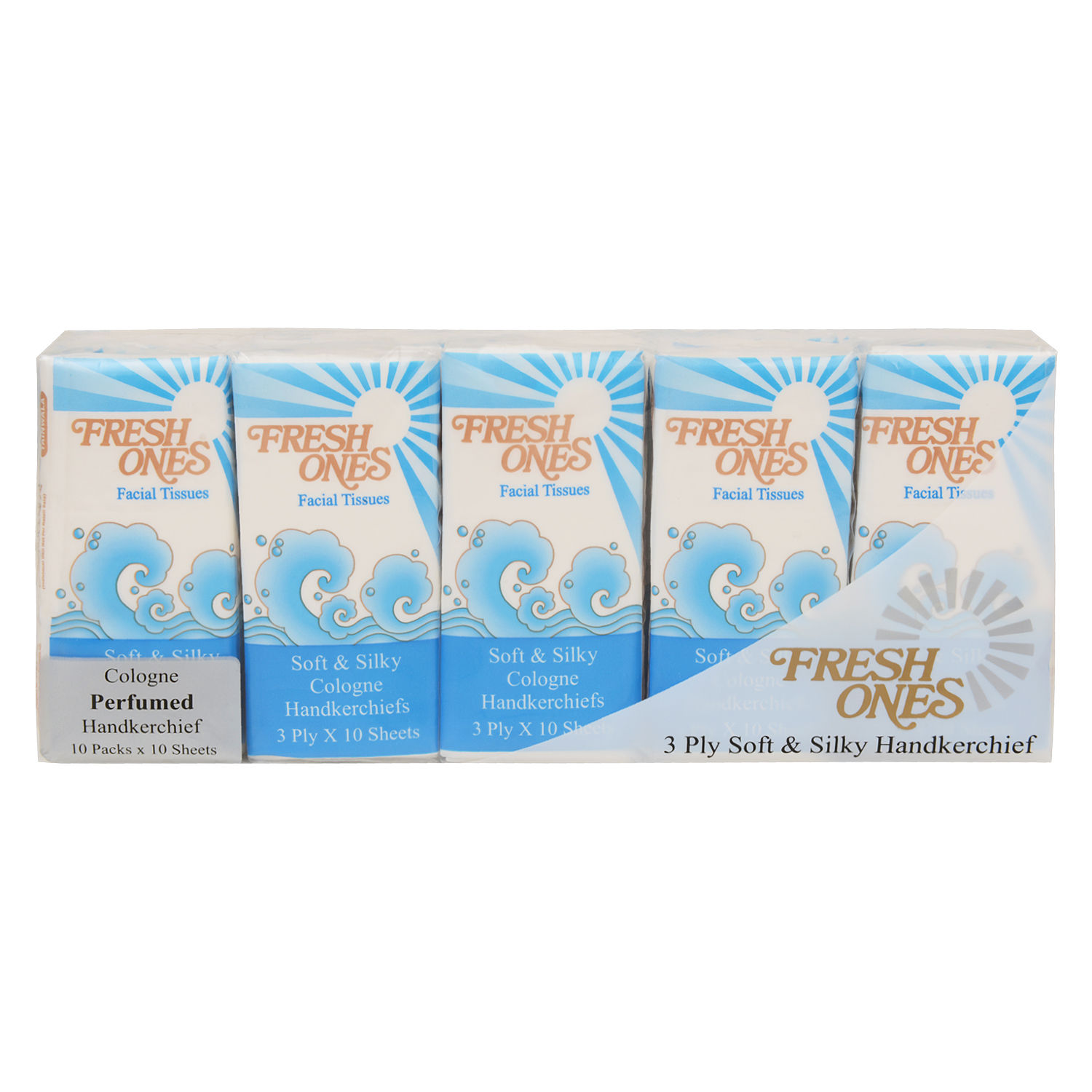 Buy Fresh Ones Wet Cleansing Cologne Tissue, 10 Pieces Online at Best ...