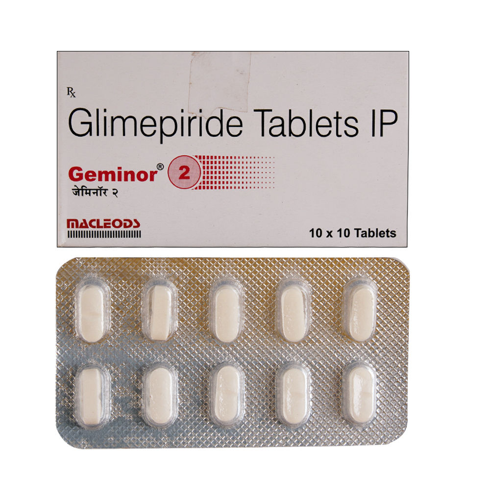 Buy Geminor 2mg 10 Tablets Online at Best Prices | Wellness Forever