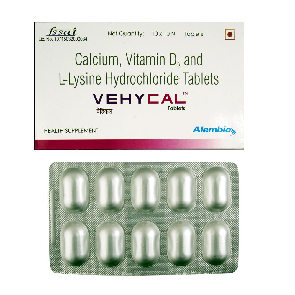 Buy Vehycal 10 Tablets Online at Best Prices | Wellness Forever