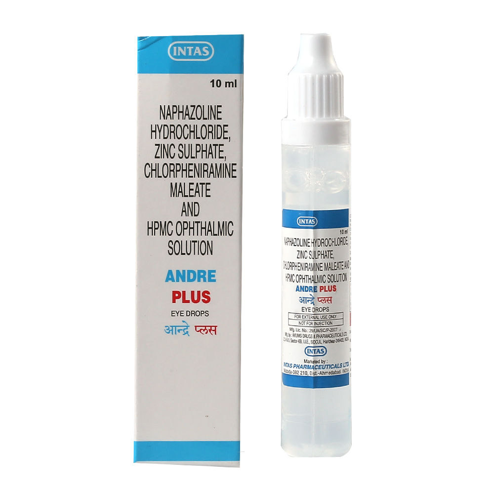 Buy Andre-Plus Eye Drops 10 ml Online at Best Prices | Wellness Forever