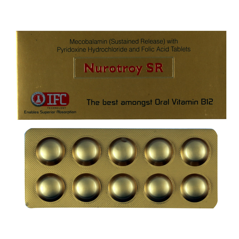 Buy Nurotroy-SR 10 Tablets Online at Best Prices | Wellness Forever