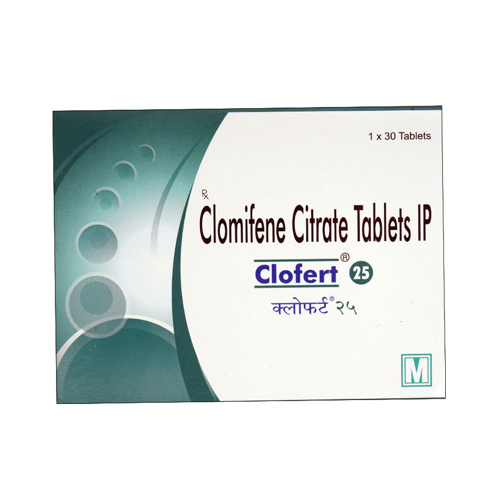 Buy Clofert 25mg 30 Tablets Online at Best Prices | Wellness Forever