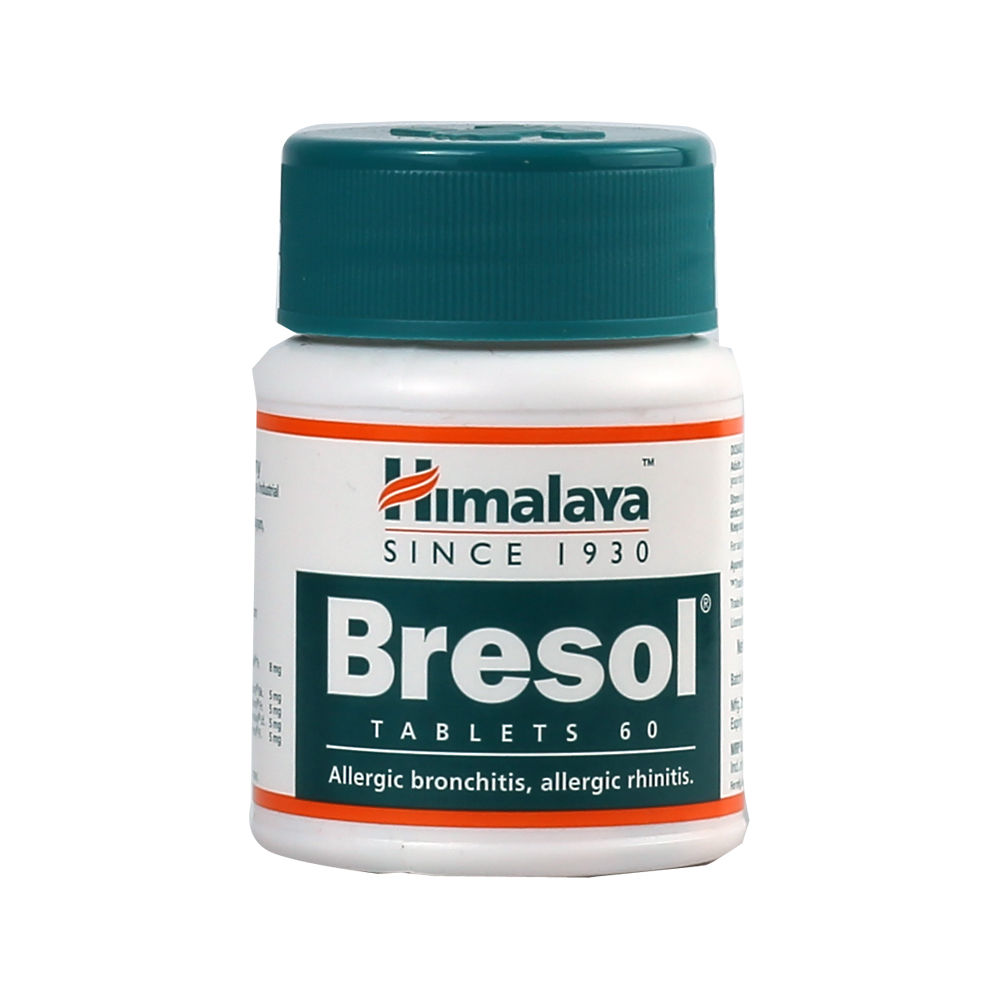 Buy Himalaya Bresol 60 Tablets Online at Best Prices | Wellness Forever