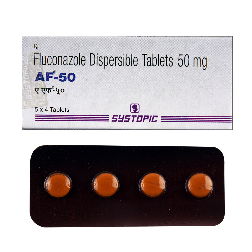 Buy AF 50mg 4 Tablets Online at Best Prices | Wellness Forever