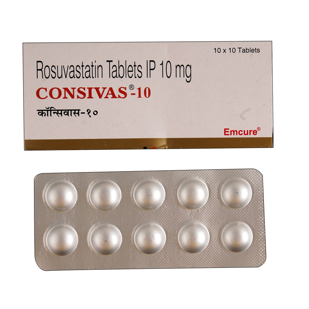 Buy Consivas 10mg 10 Tablets Online at Best Prices | Wellness Forever