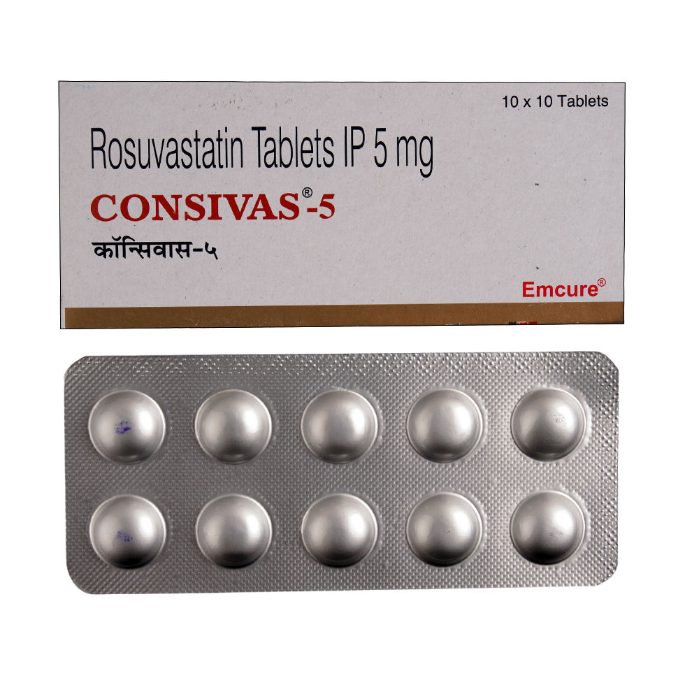 Buy Consivas 5mg 10 Tablets Online at Best Prices | Wellness Forever