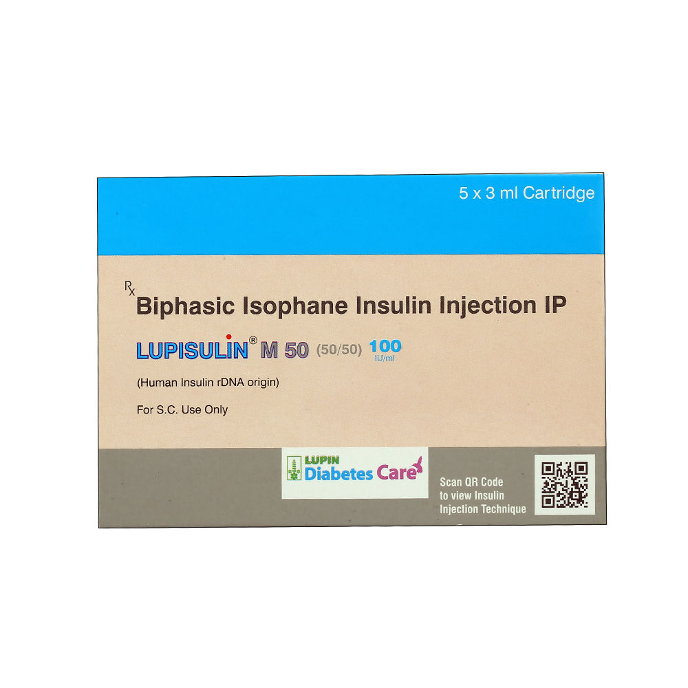 Buy Lupisulin M50 100IU Cartridge 3 ml Online at Best Prices | Wellness ...